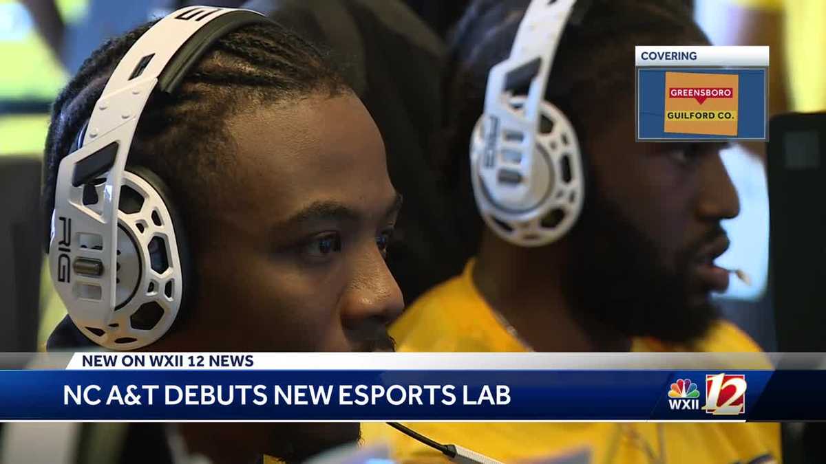 North Carolina A&T opens its new Esports Lab in Student Center