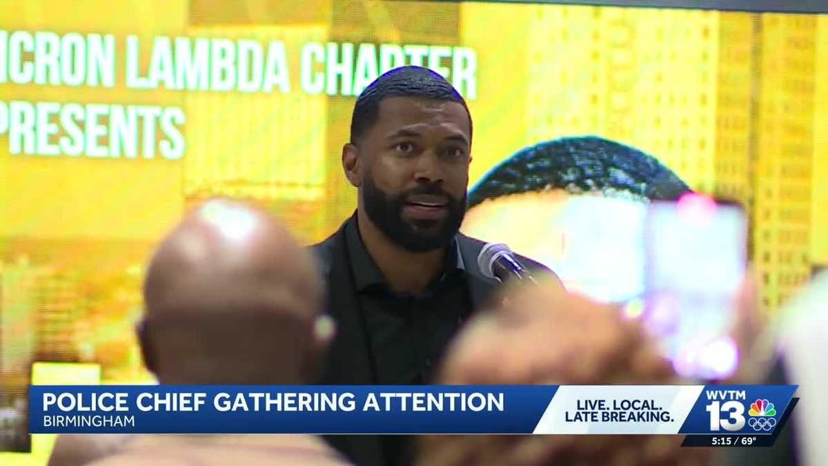 Birmingham police chief becomes social media sensation