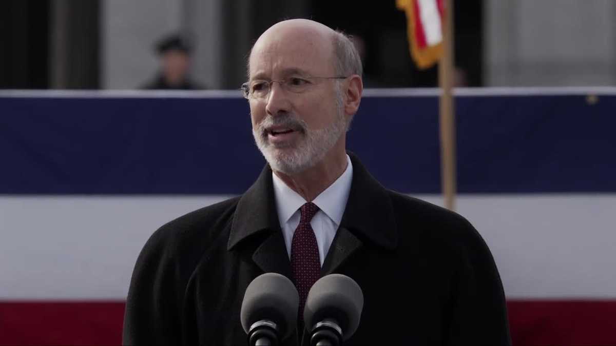 Full text and video of Pennsylvania Gov. Tom Wolf's inaugural address ...