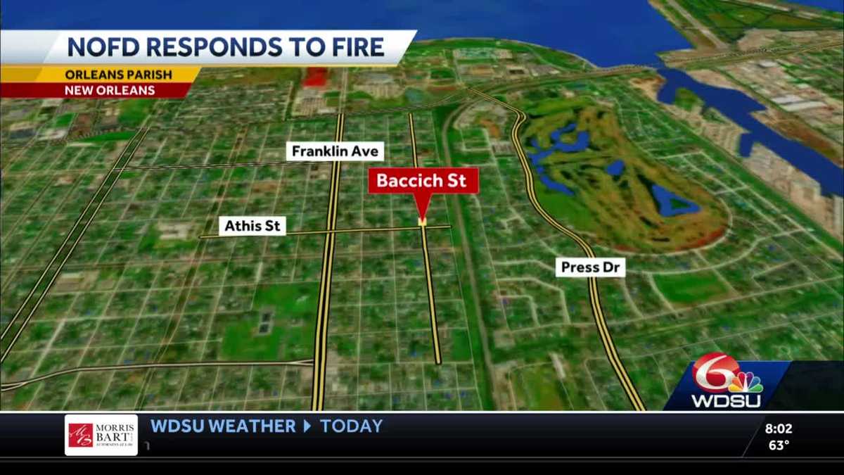 NOFD helps rescue man in wheelchair from two-alarm fire