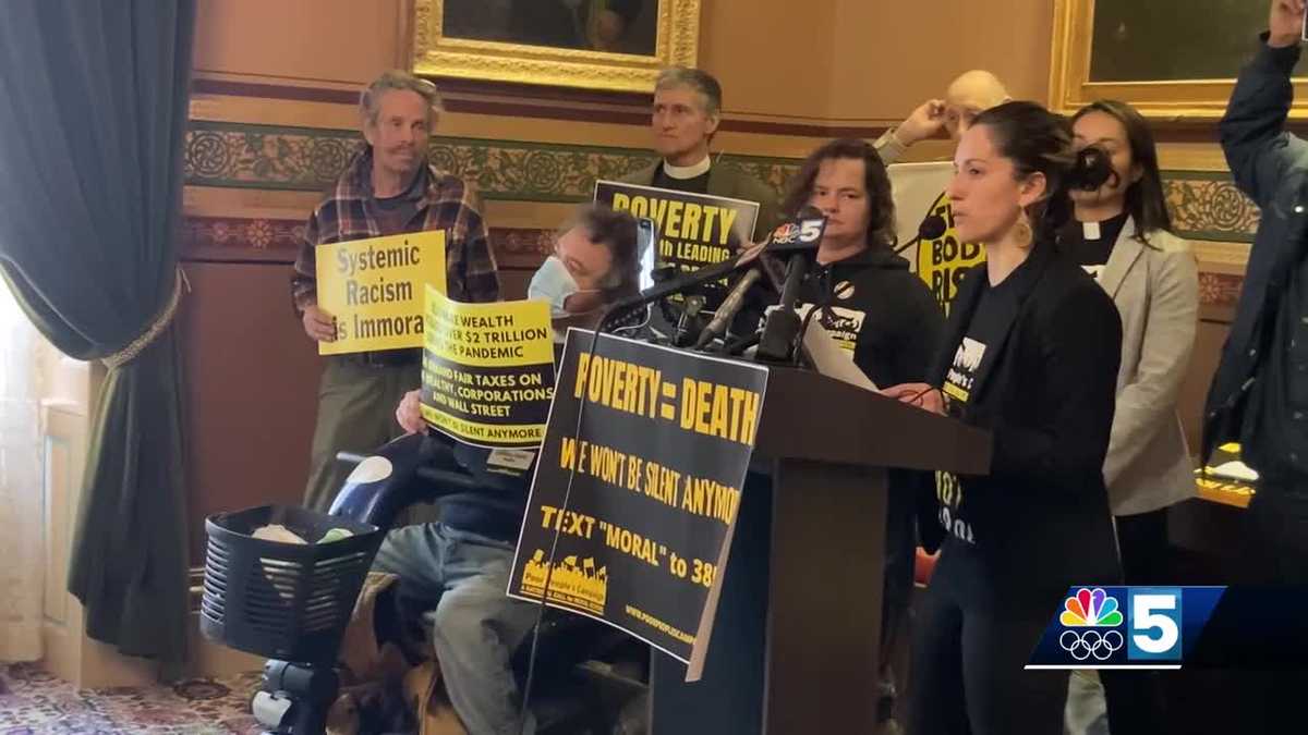 Poor People's Campaign to hold rally ahead of Vermont's Town Meeting Day