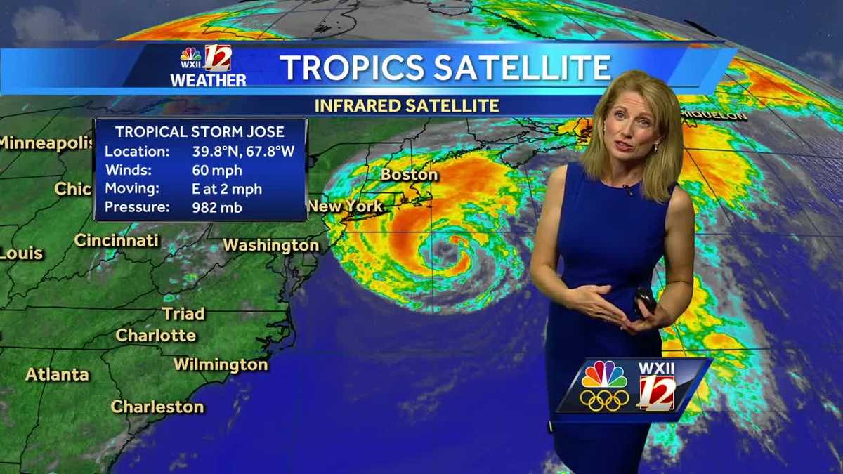WATCH: Michelle's Forecast...tracking MARIA and your forecast today!