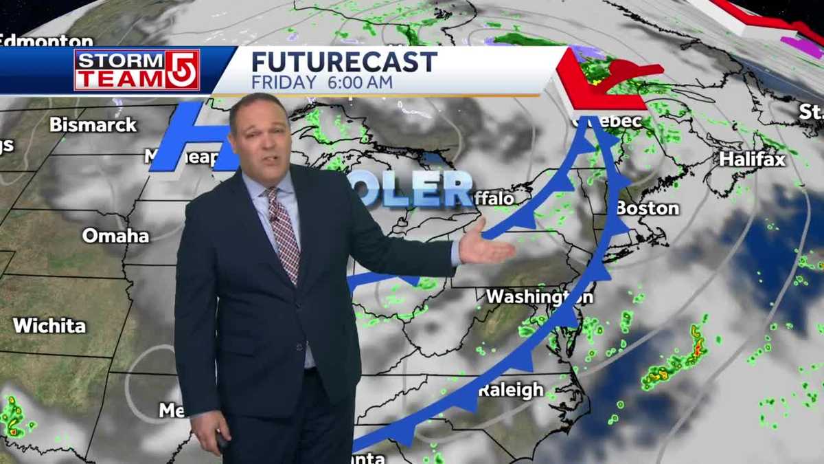 Video: More fall-like weather approaching