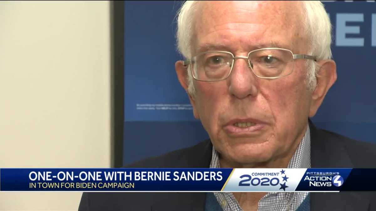 WATCH: Bernie Sanders speaks with Pittsburgh's Action News 4 in one-on ...