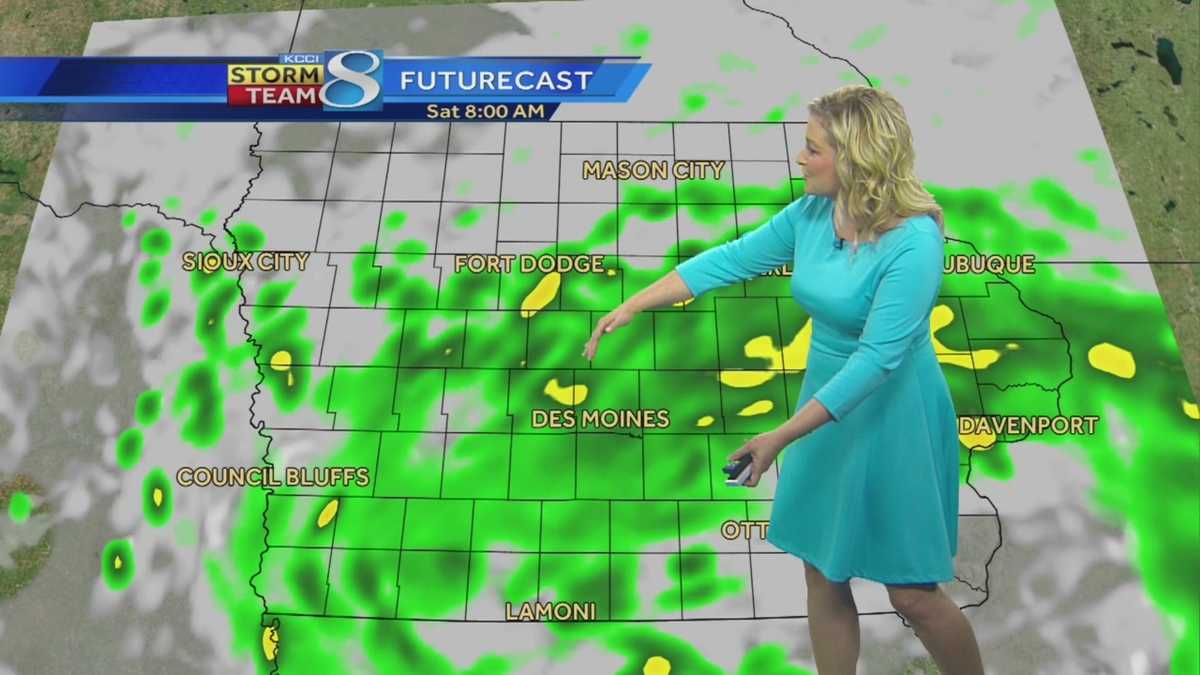 KCCI 8 News This Morning Saturday Forecast