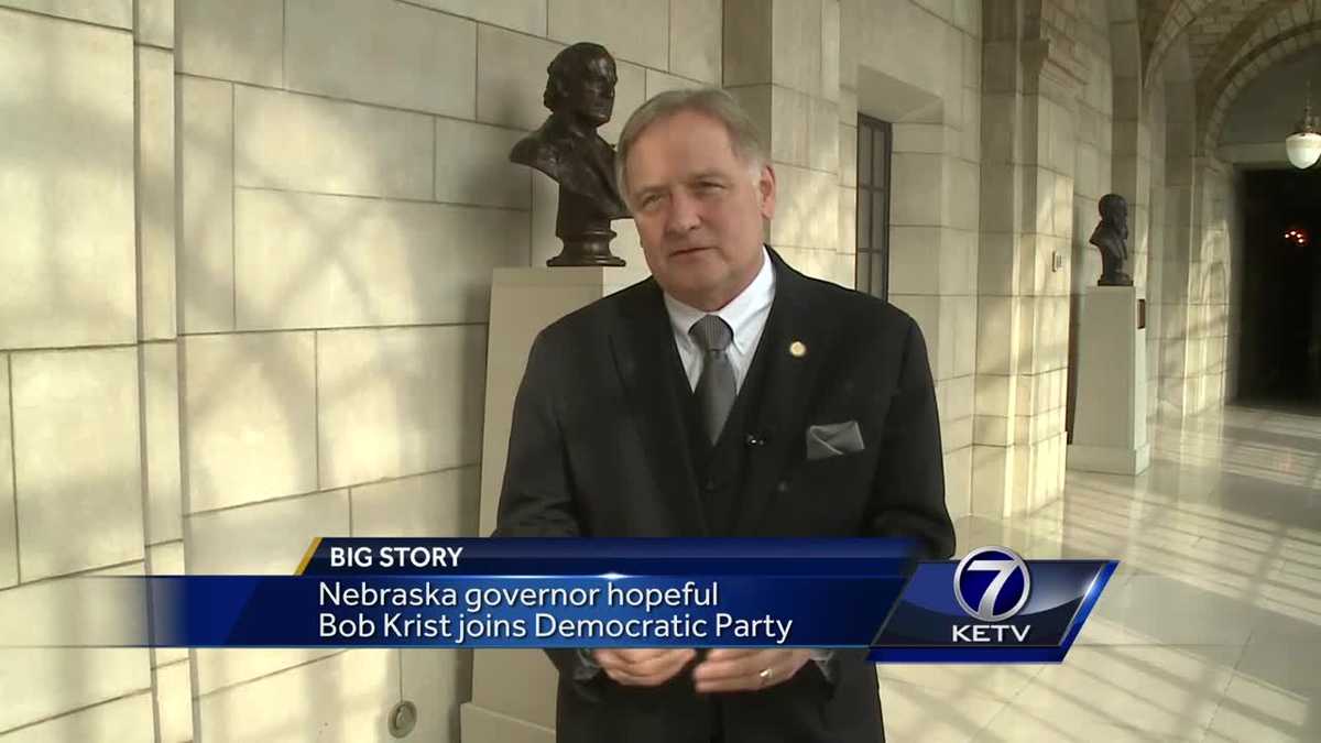 Nebraska governor hopeful Bob Krist joins Democratic Party