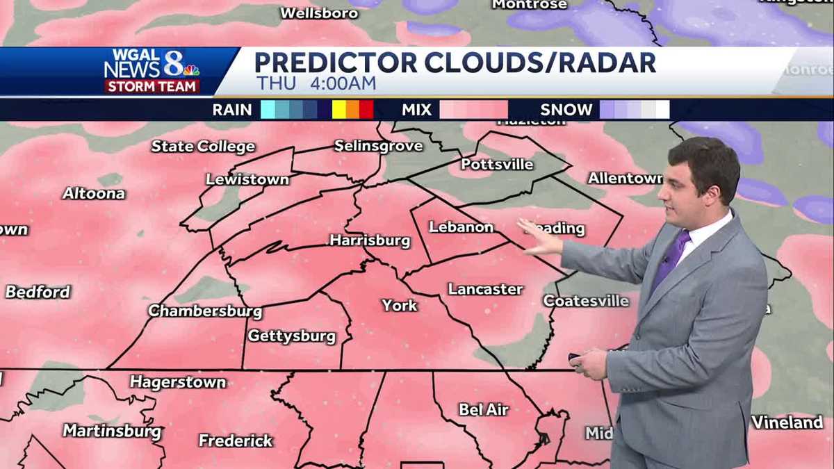 Breezy Tuesday, Snow To Wintry Mix Late Wednesday, Icy Thursday Morning