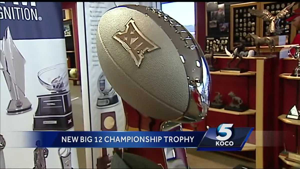 Big 12 Championship Trophy made in Oklahoma