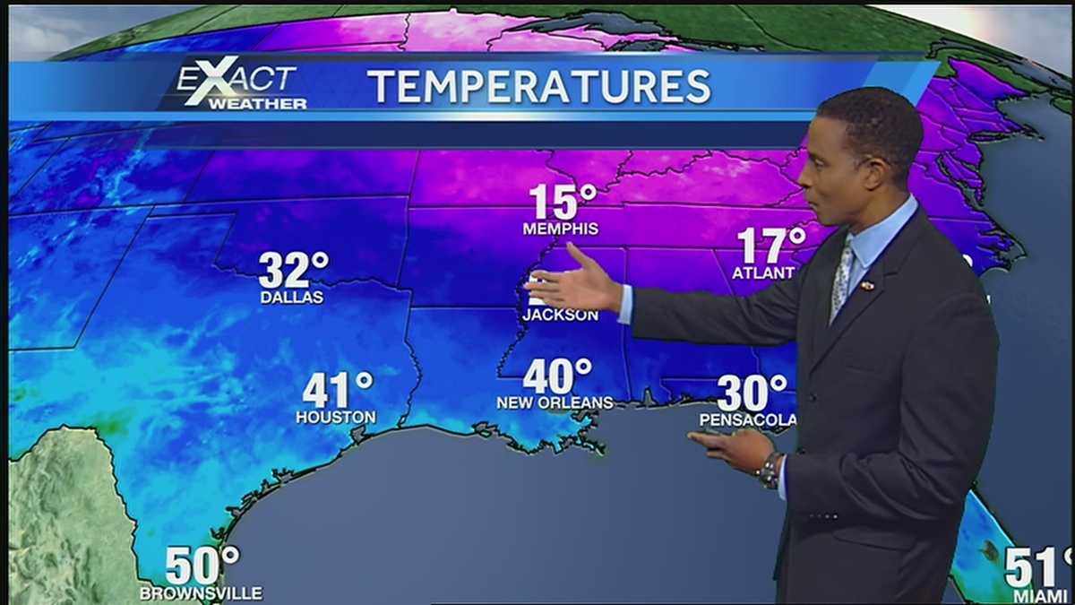 A mostly sunny and cold Thursday