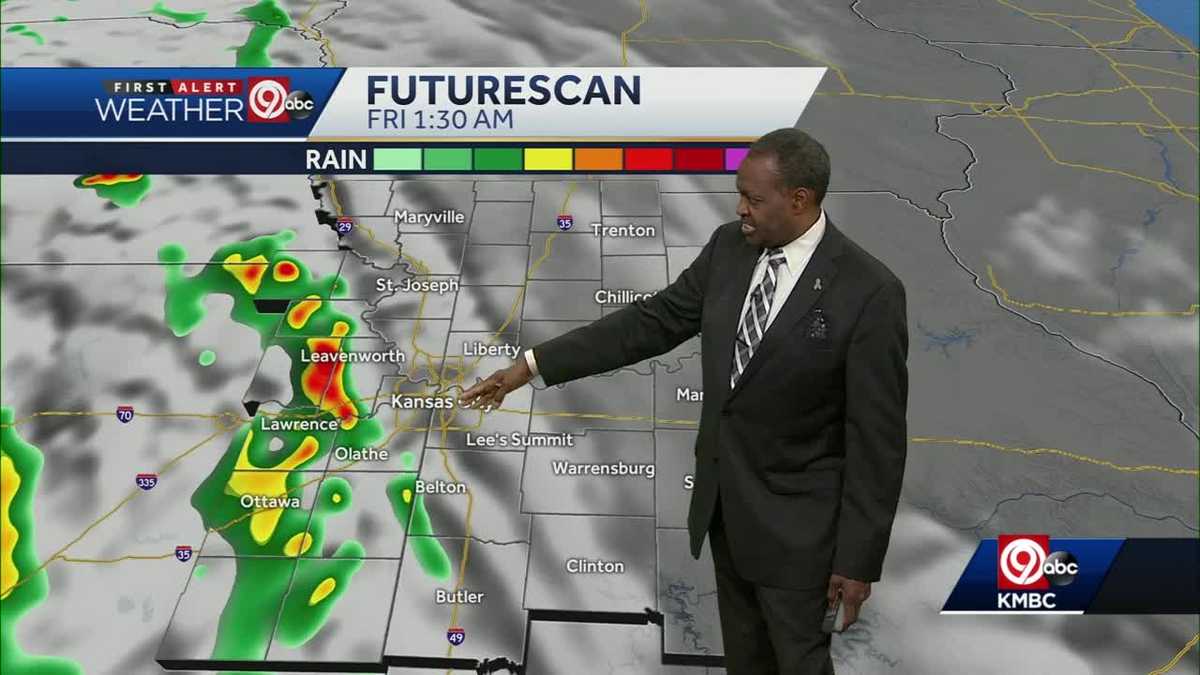Heavy rain again possible with storms overnight