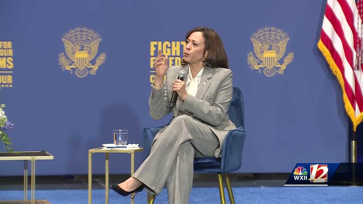 North Carolina: Vice President Harris visited NC A&T State University ...
