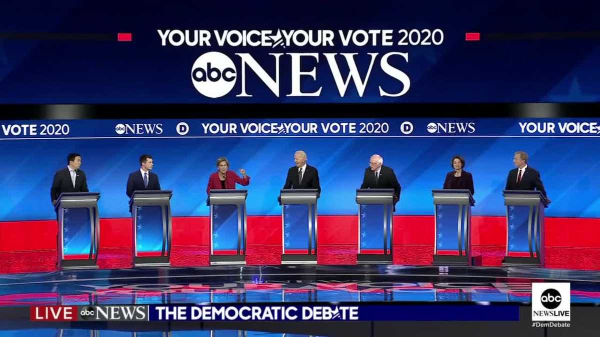 2020 Democratic presidential debate video: Addiction treatment