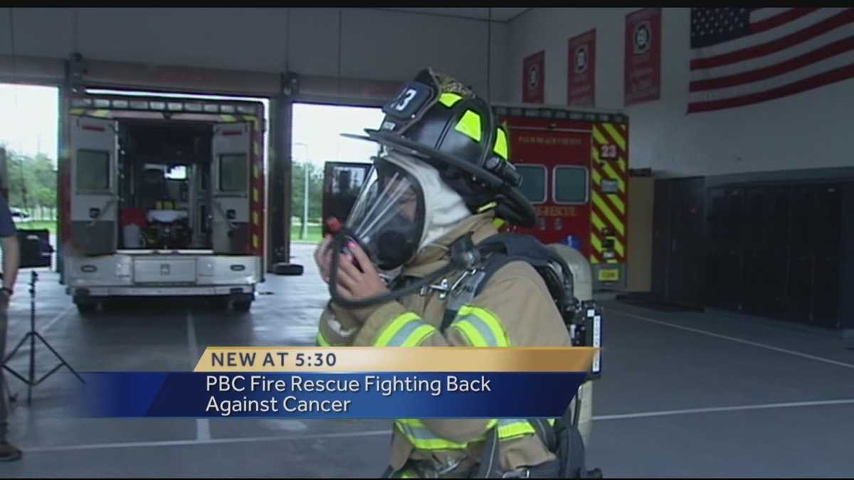 PBC Fire Rescue fighting back against cancer
