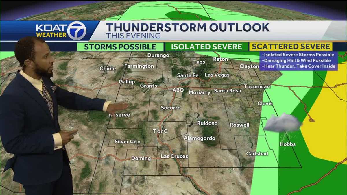 Corey KOAT 7 Weather Forecast for May 24 2025