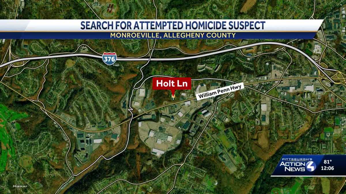 Search for teen accused of firing several rounds at car in Monroeville