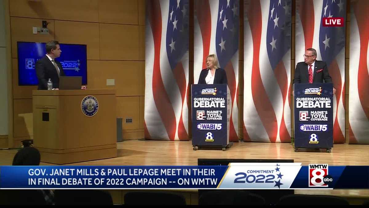 Highlights of final 2022 Maine gubernatorial debate