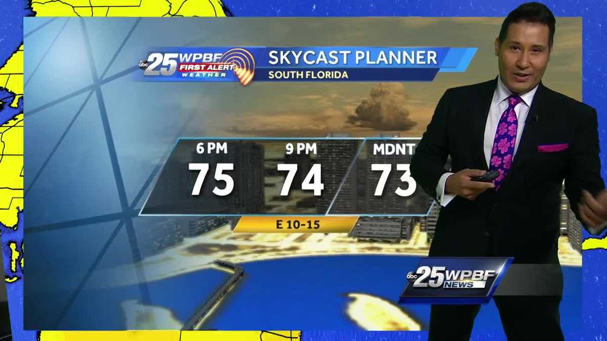Meteorologist Cris Martinez' Evening Forecast Meteorologist Cris Martinez' Evening Forecast
