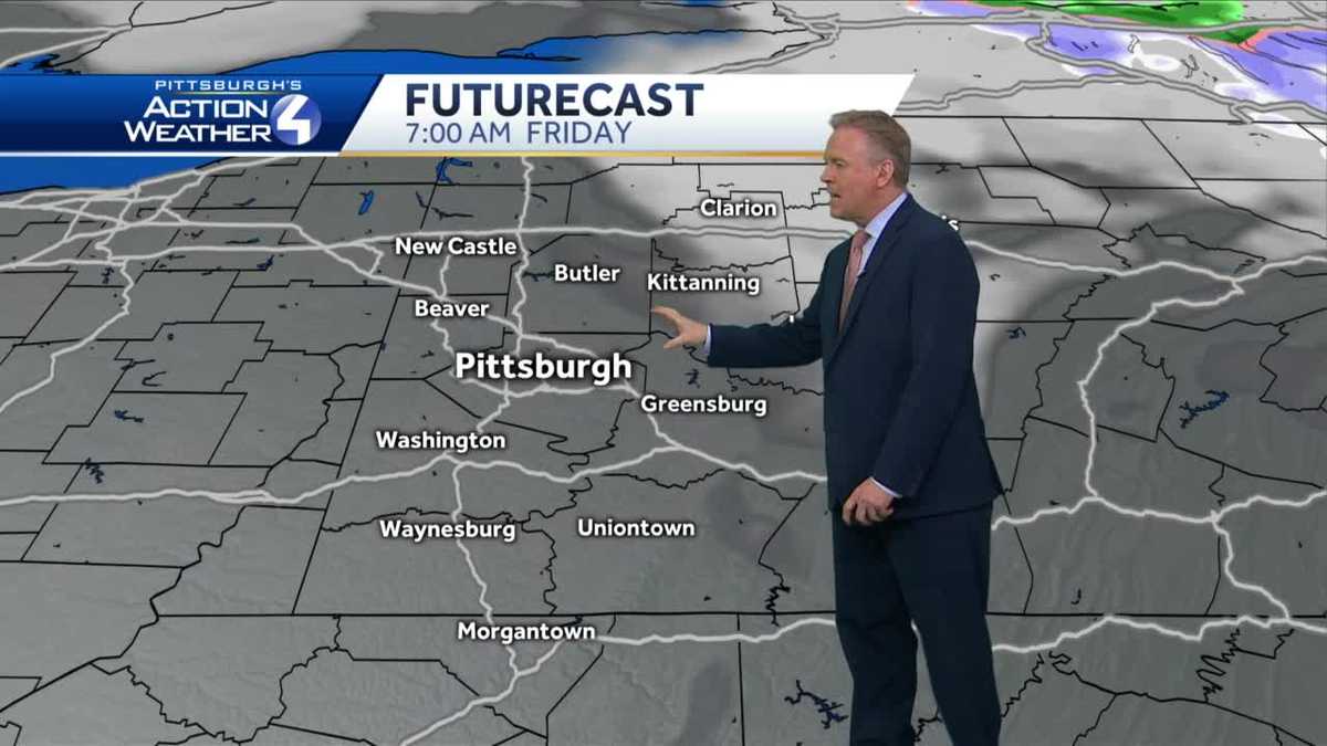Clear tonight, mostly sunny on Friday