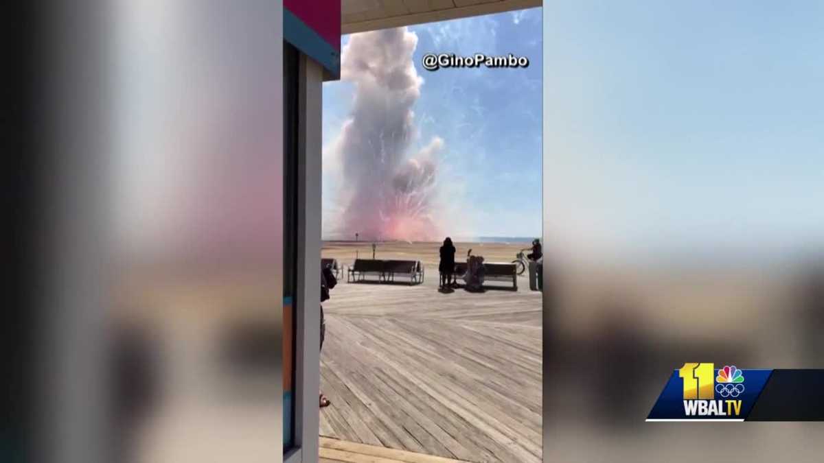 Cause of fireworks explosion in Ocean City under investigation