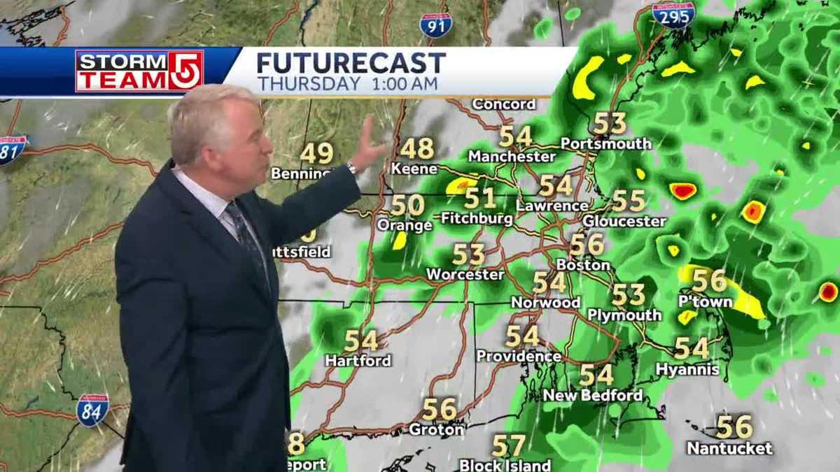 Video: More downpours possible; Sunshine, warmth return Thursday