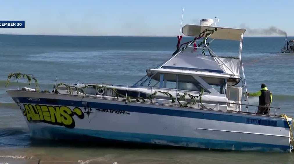 Owners of Milwaukee's mystery boat stranded near Bradford Beach speak out