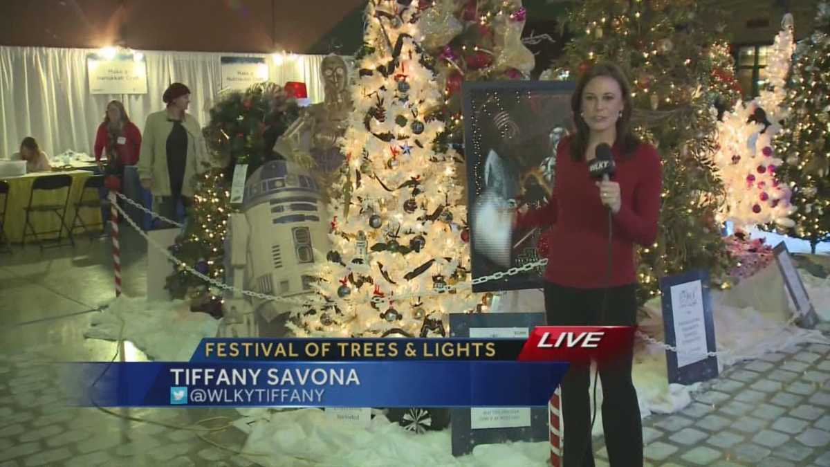 Festival of Trees and Lights underway at Slugger Field