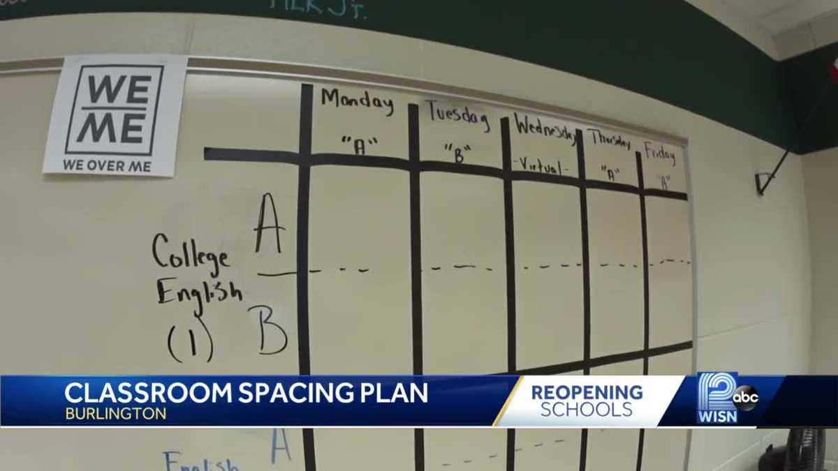 Coronavirus: School district develops classroom spacing plan