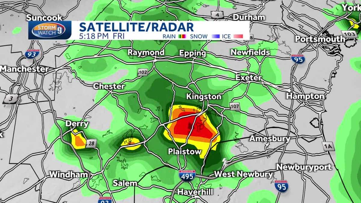 NH forecast video: Severe threat diminishes for state