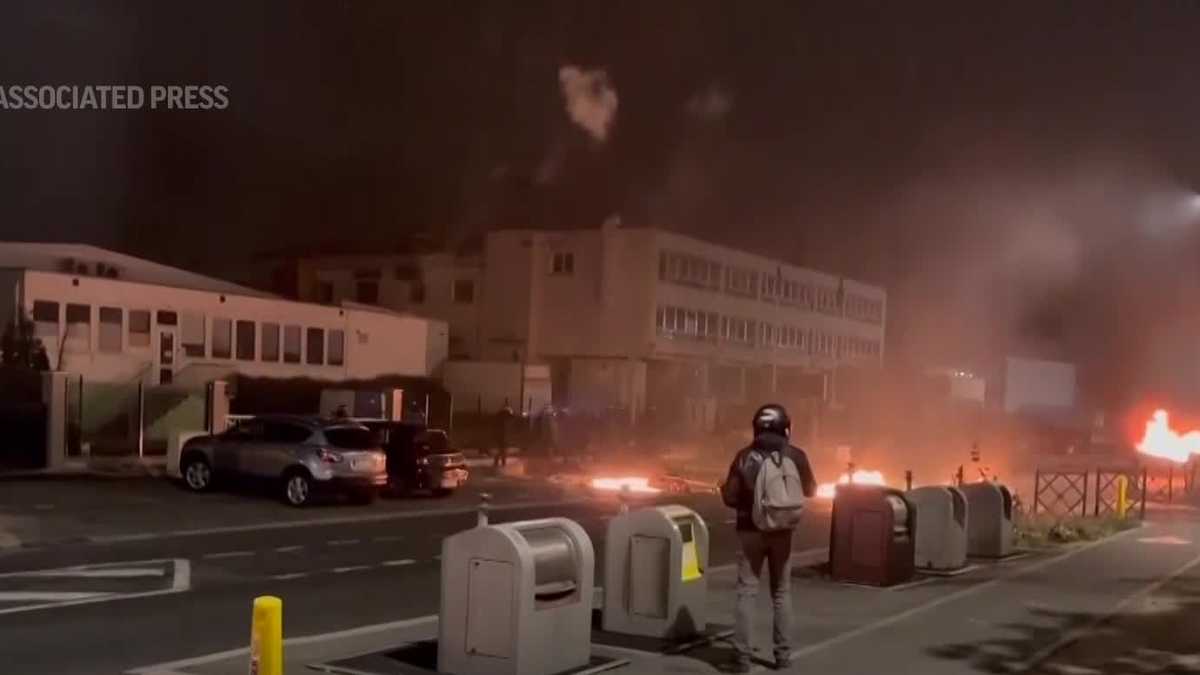 France Has A 5th Night Of Rioting Over Teens Killing By Police Amid Signs Of Subsiding Violence