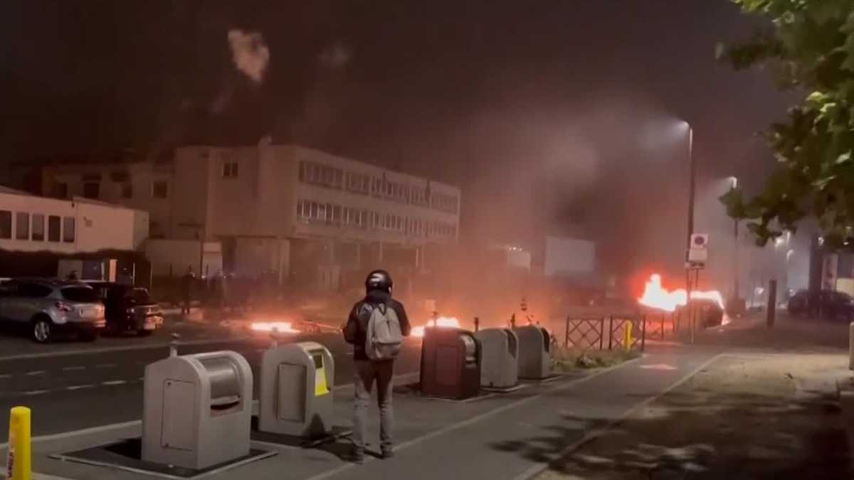 France Has A 5th Night Of Rioting Over Teens Killing By Police Amid Signs Of Subsiding Violence
