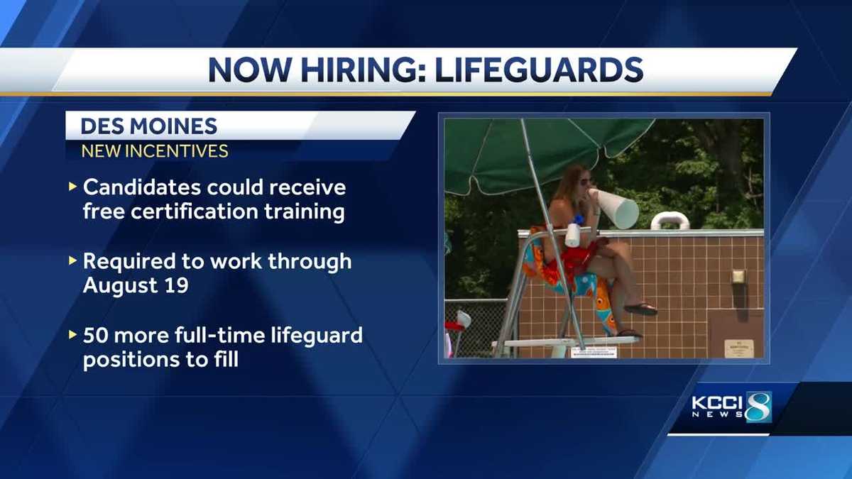 City to hire 50 lifeguards before pools open
