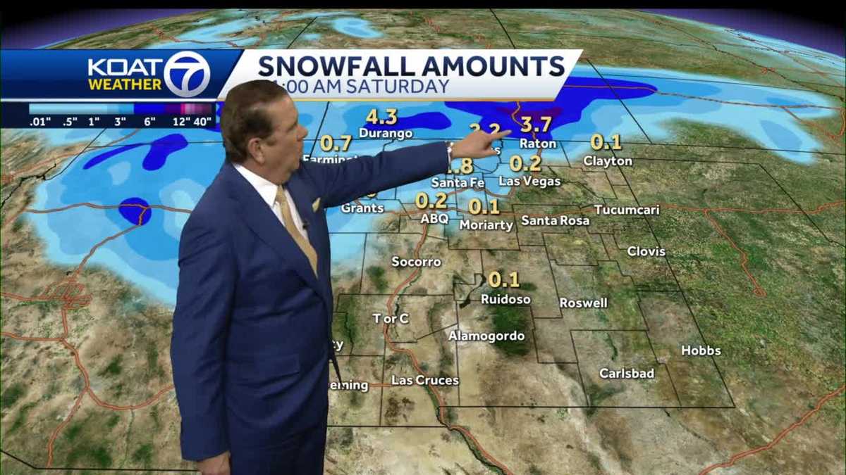 Winter storms incoming with cold conditions
