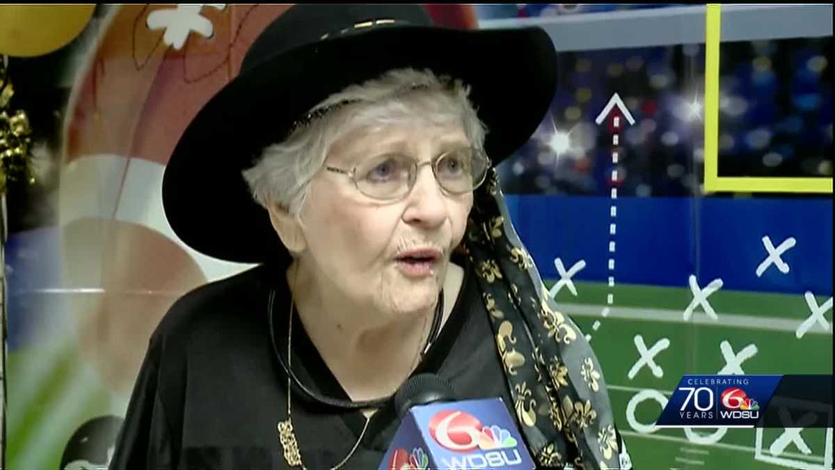 Jefferson Senior Center holds Who Dat rally