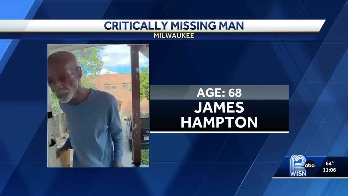 Critically missing James Hampton found safe