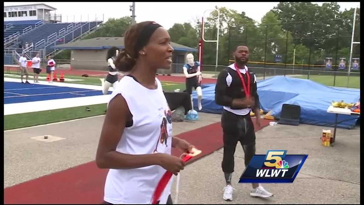 Young Cincinnati athletes train with Olympians
