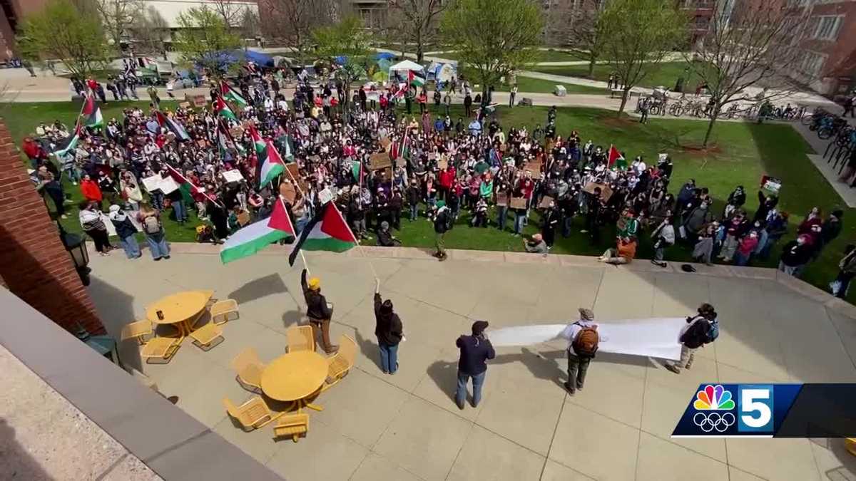 UVM students call for new commencement speaker as pro-Palestine ...