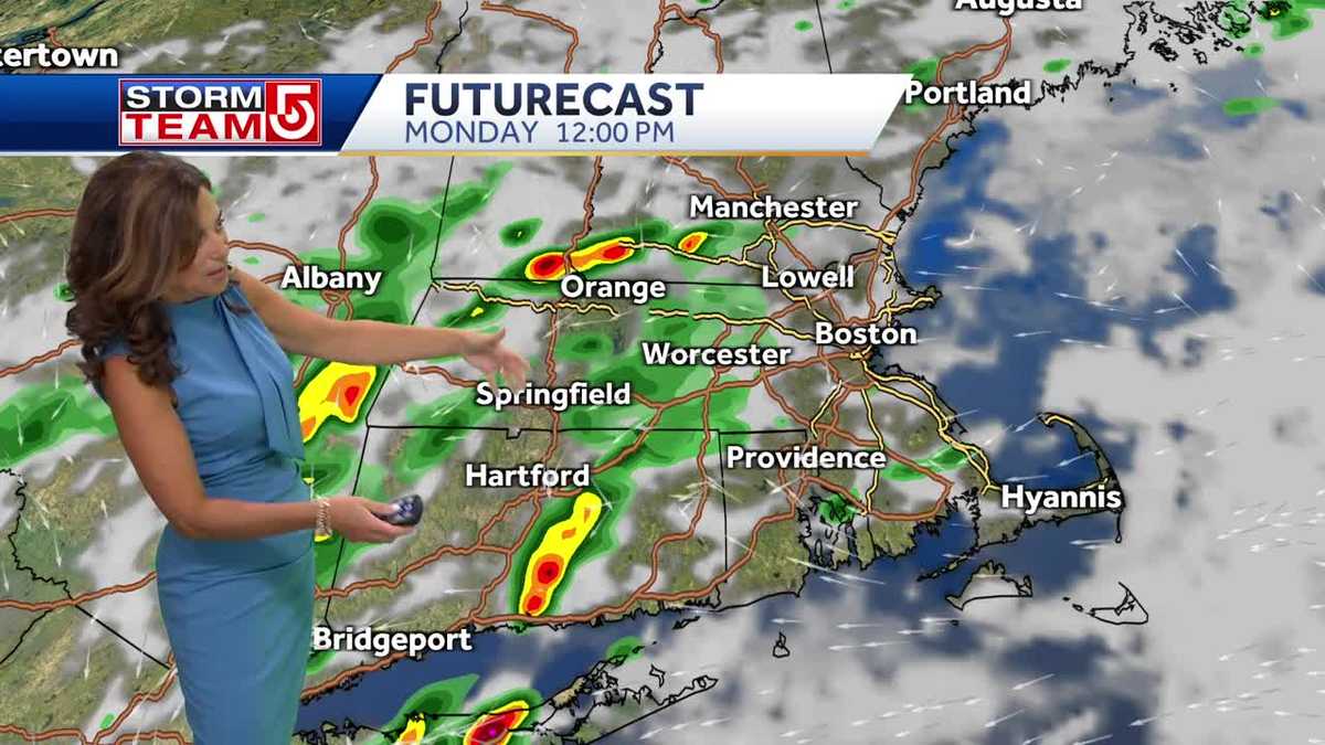 Video: Heavy rain may cause localized flooding