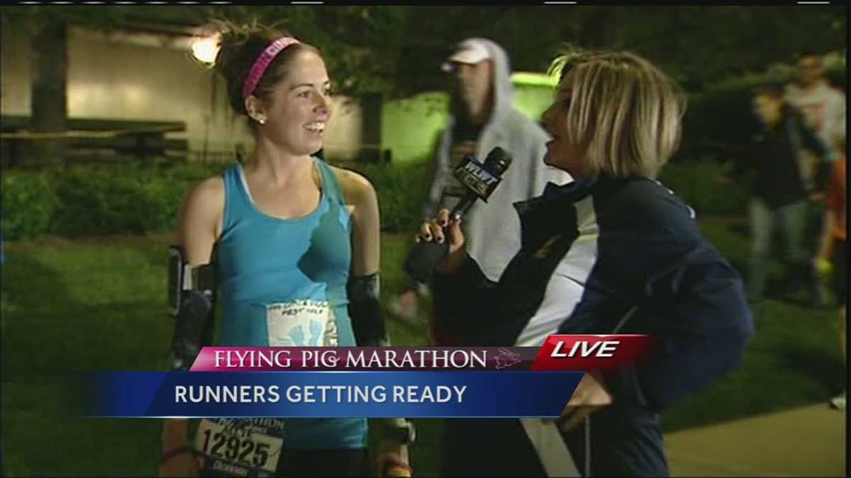 Pregnant Randi Rico finds another mom-to-be running half marathon