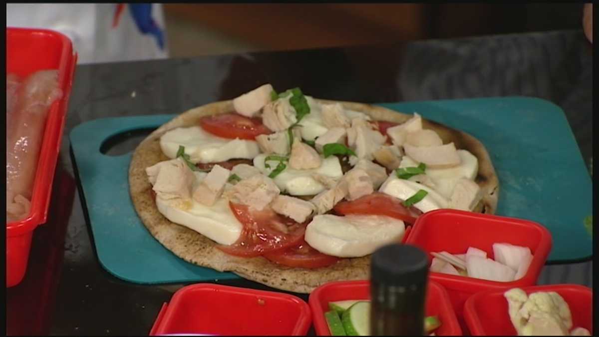 Turkey caprese salad