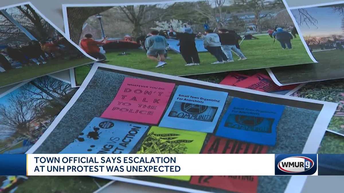 Durham official calls escalation at UNH protest unexpected