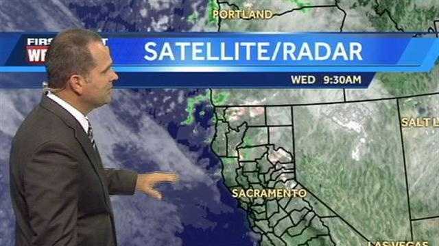 Dirk's weather update: rain and snow wrapping up across Northern California