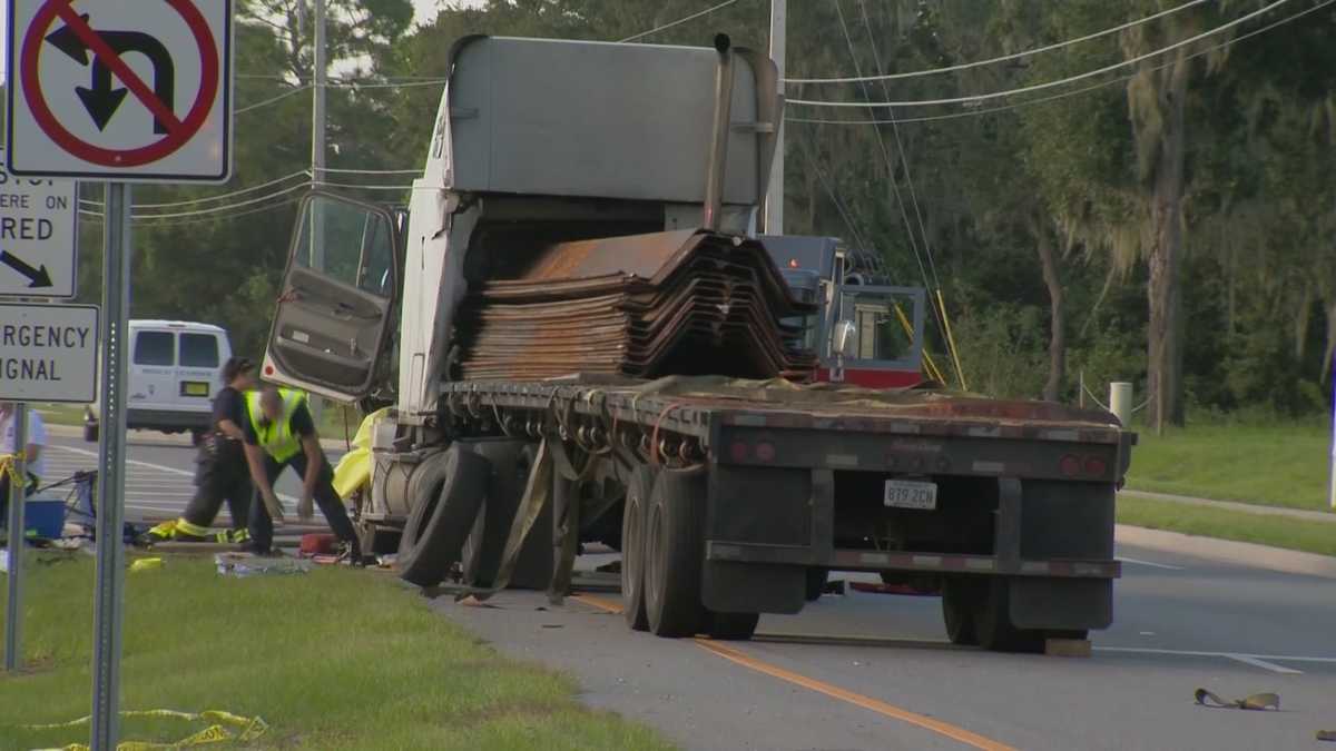 Driver attempts to save man involved in freak accident