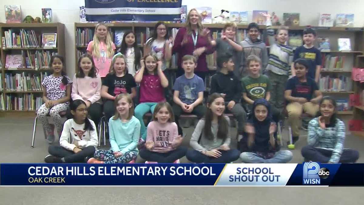 3/19 School Shout Out: Cedar Hills Elementary