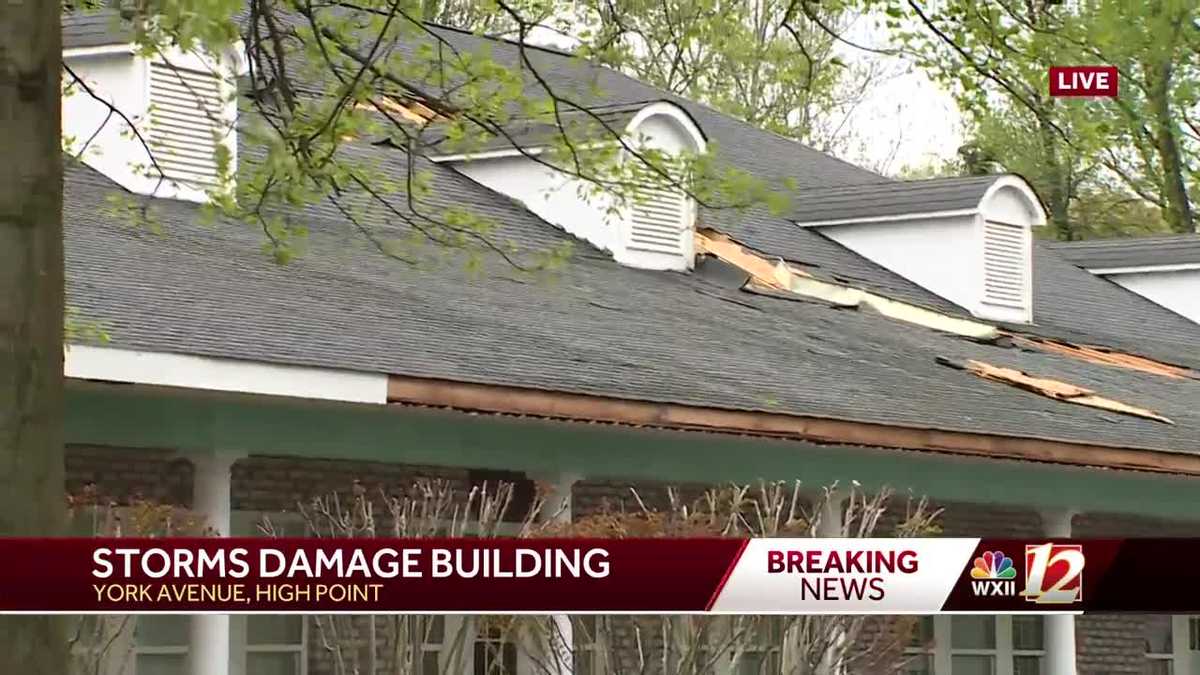 High Point storm damage.