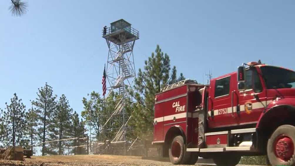 Mountain fire lookout reopens in Amador County after several years