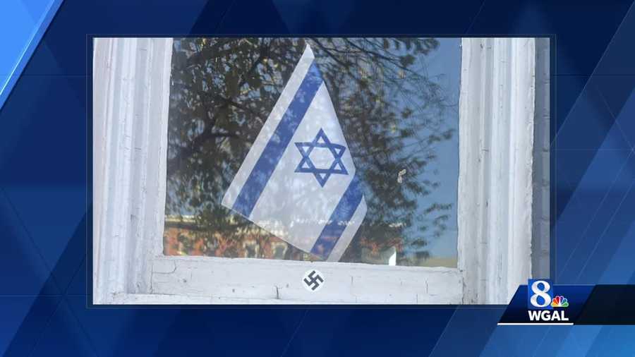 Swastika sticker found at Harrisburg, Pa., business