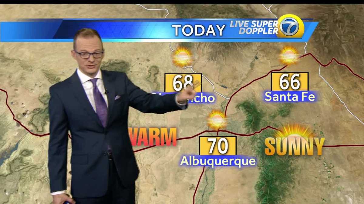 Byron Morton's Sunday Weather Forecast
