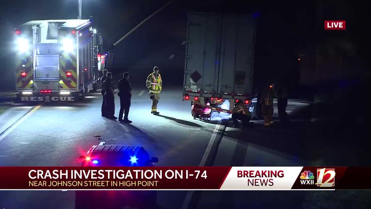 North Carolina investigators say crash on I-74 killed one person