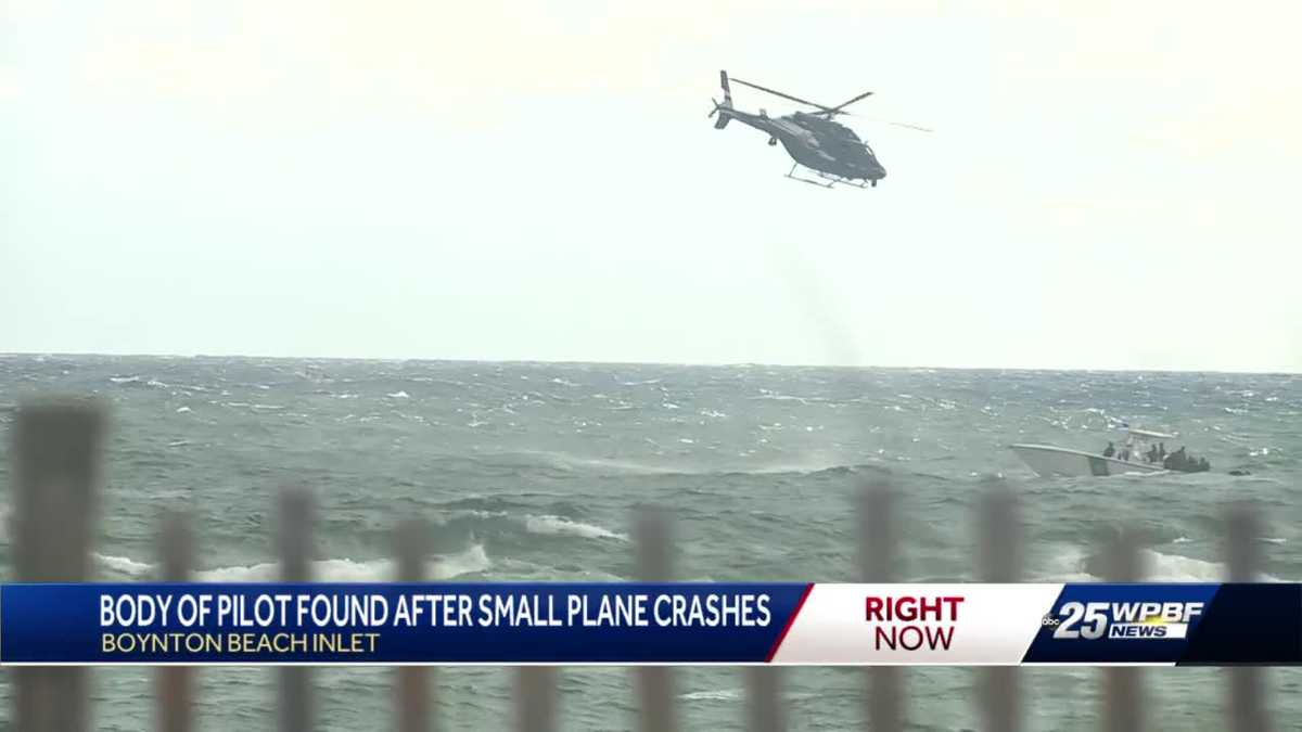Pilot identified after plane crashes near Boynton Beach Inlet