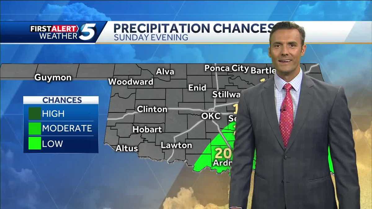 FORECAST: Nice night, storms chances increasing this week